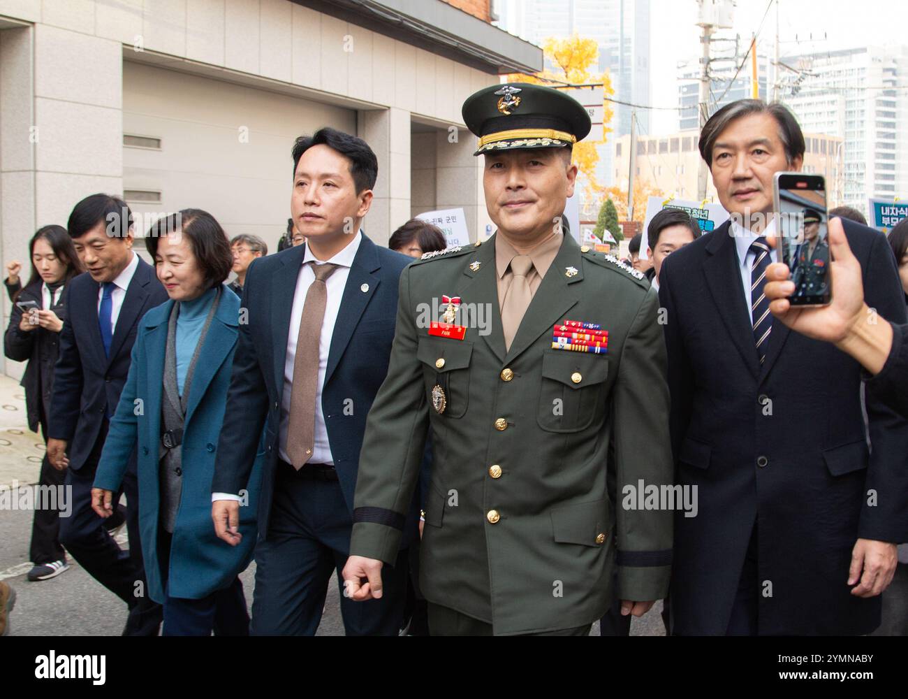 Park Jung-Hun, Nov 21, 2024 : Colonel Park Jung-Hun (2nd R), former ...