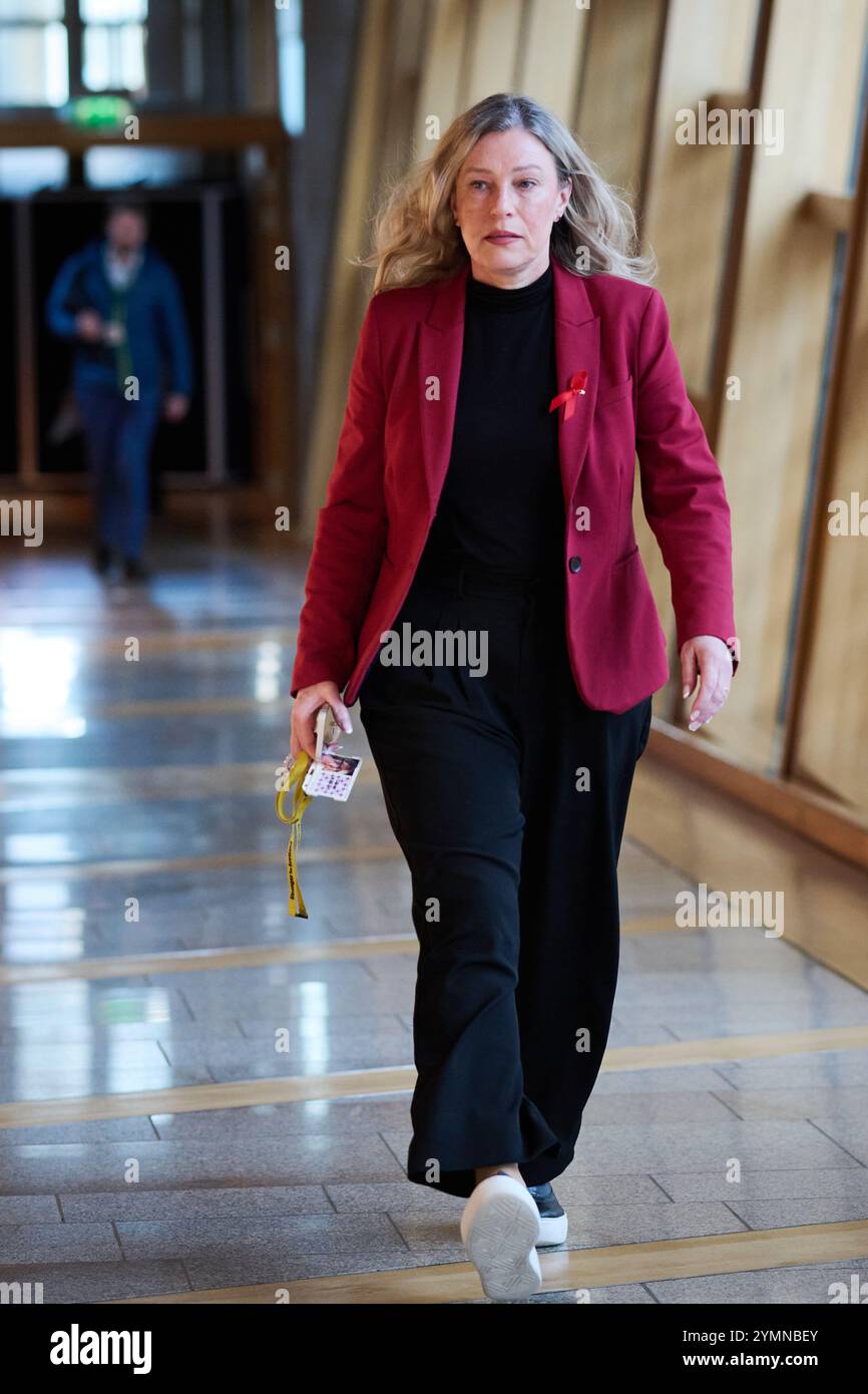 Edinburgh Scotland, UK 21 November 2024. Acting Cabinet Secretary for ...