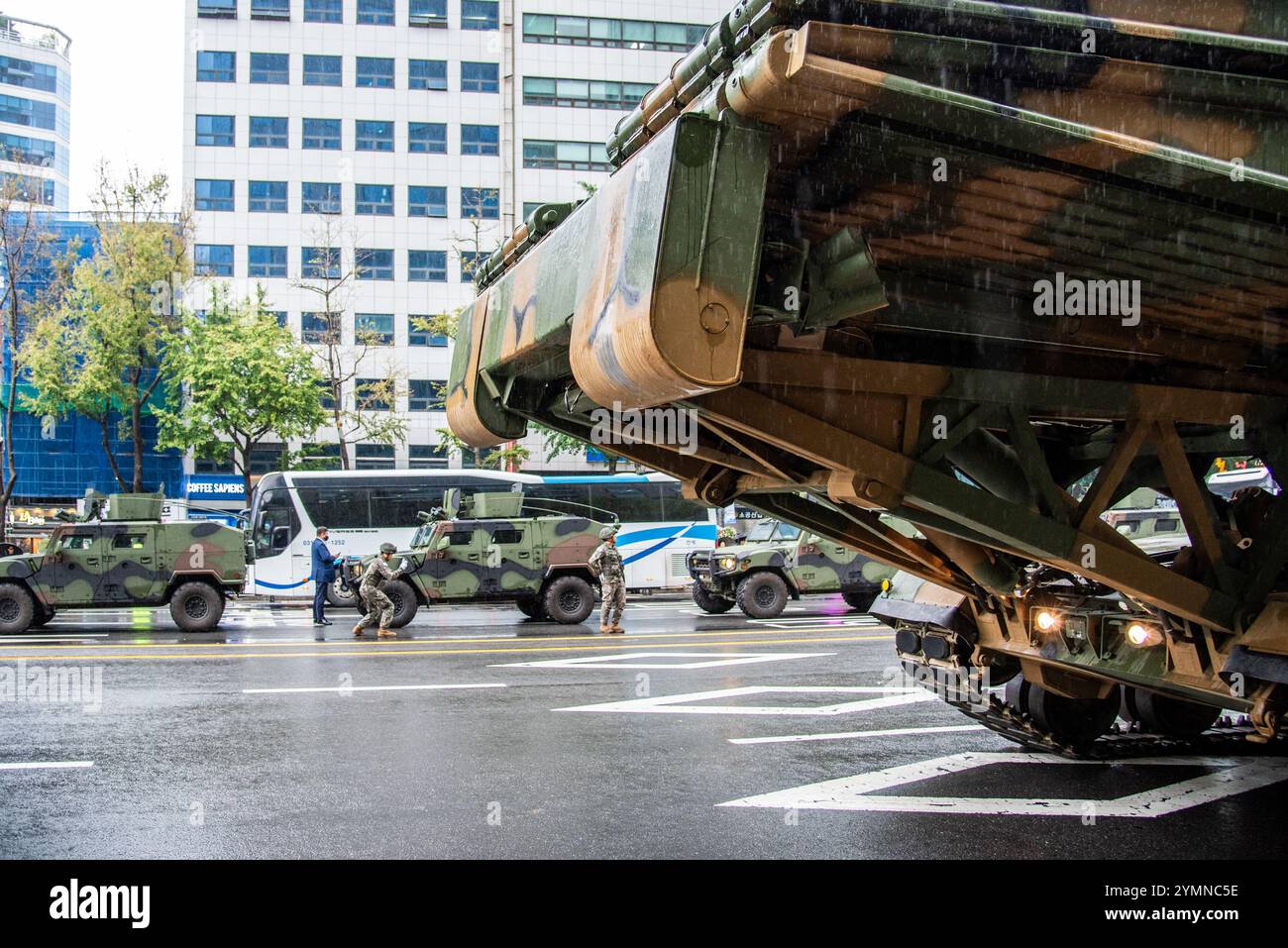 Arms Forces Day military parade of Korean Army in Seoul capital of ...