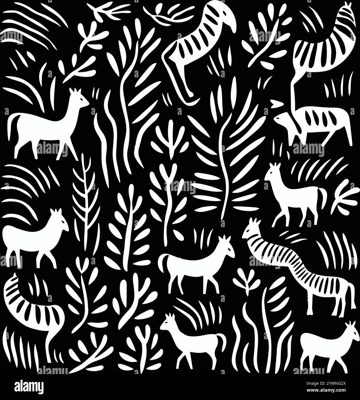 Black and White Background With Lots of Grainy White Strokes For ...