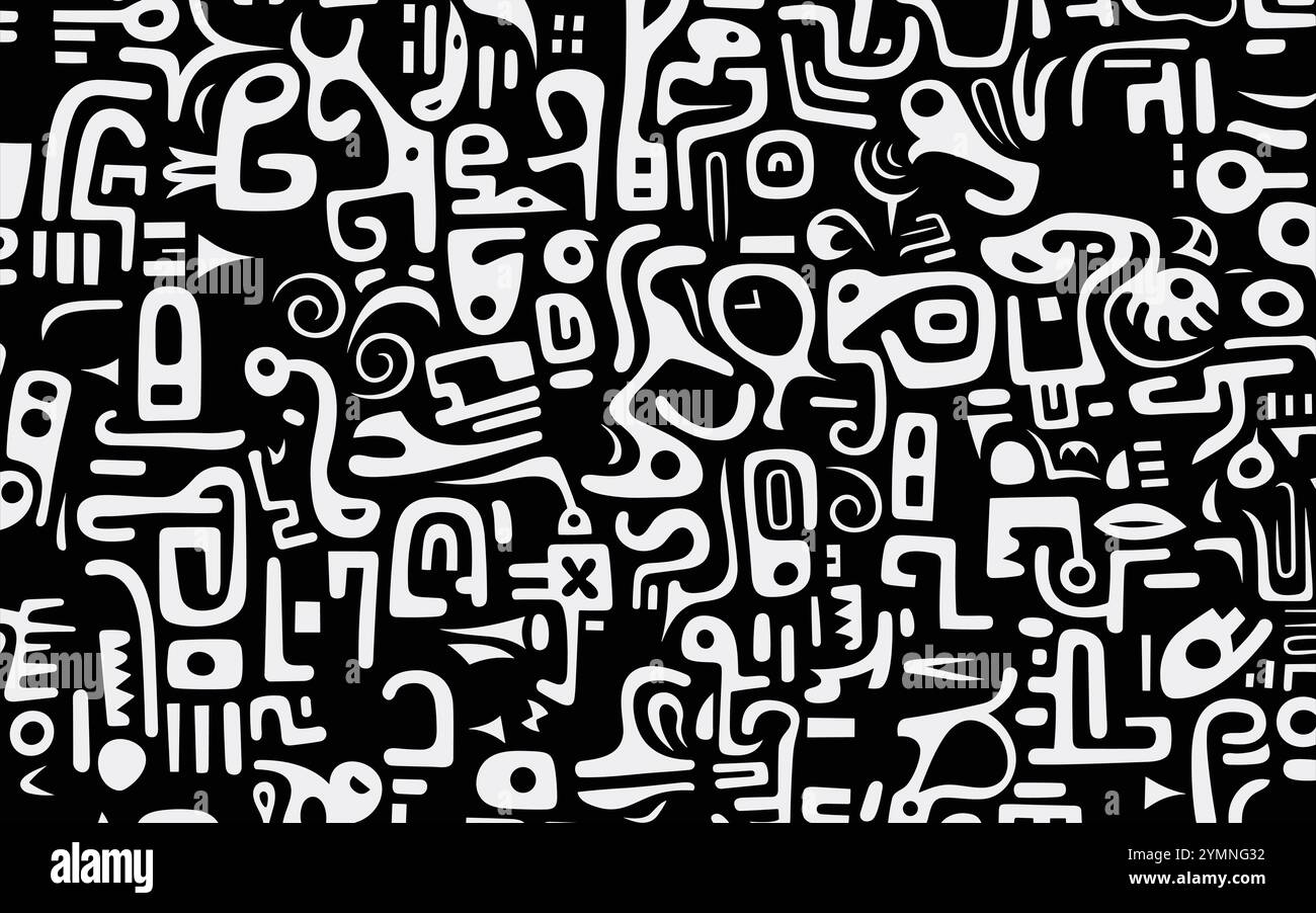 Abstracted shape Stock Vector Images - Alamy