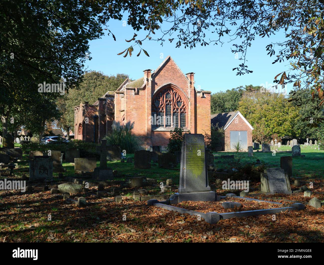 The Old Cemetery Caister-on-Sea Norfolk Stock Photo - Alamy