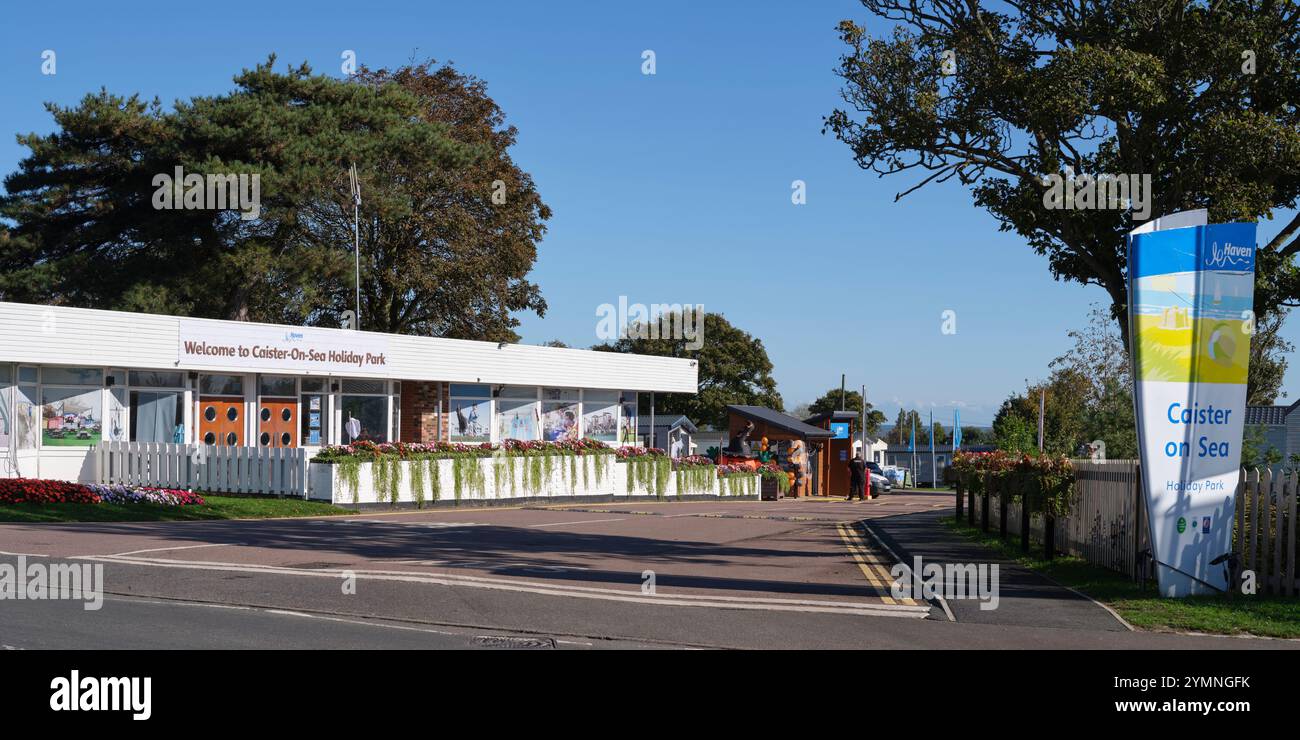 Caister-on-Sea Holiday Park Norfolk Stock Photo - Alamy