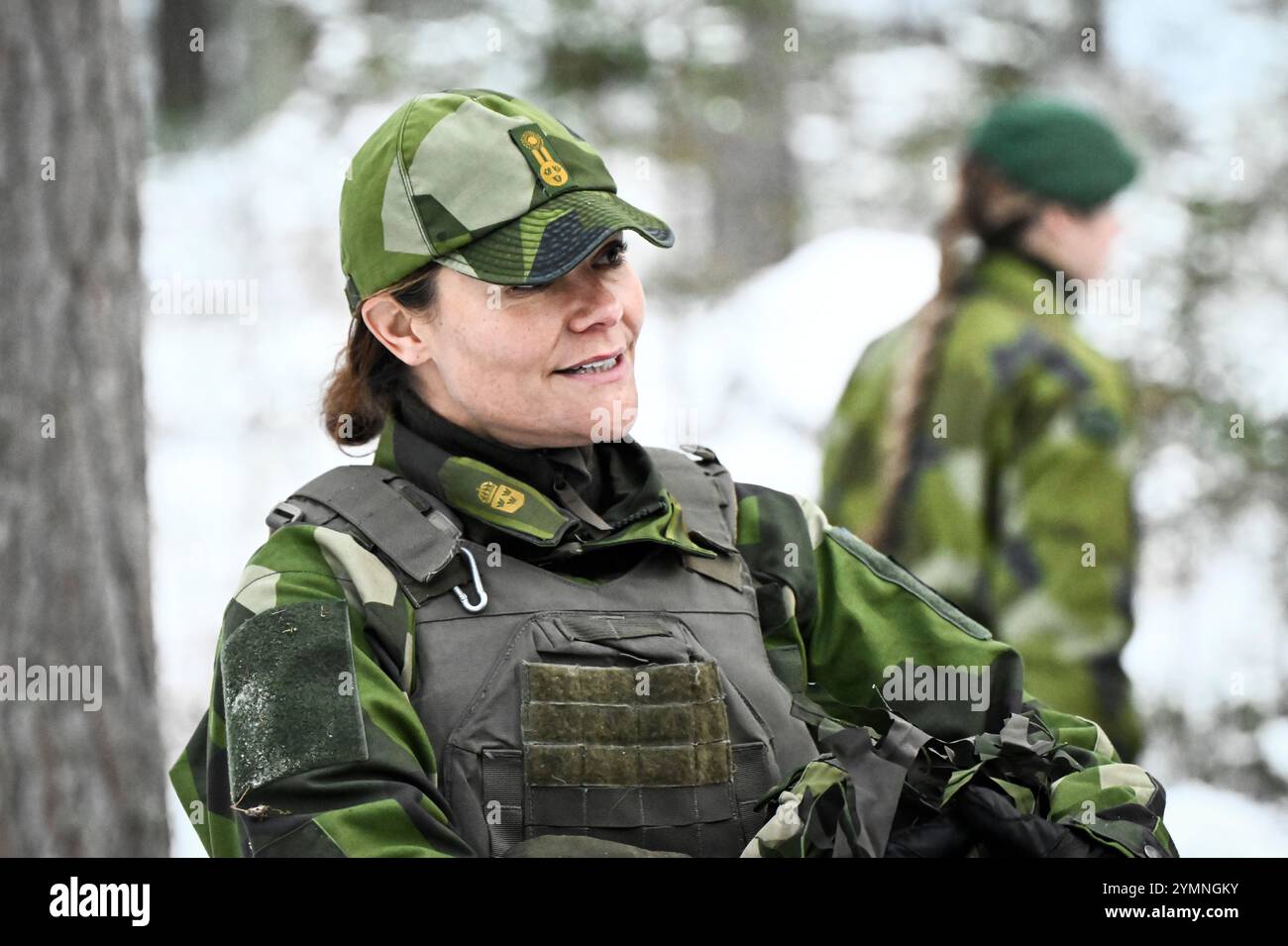 Stockholm, Sweden. 22nd Nov, 2024. Crown Princess Victoria of Sweden ...