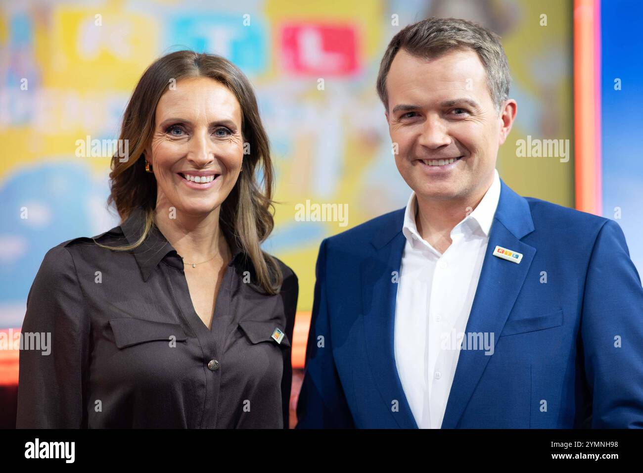 Roberta BIELING, Moderatorin, Christopher WITTICH, Moderator, 29. RTL ...