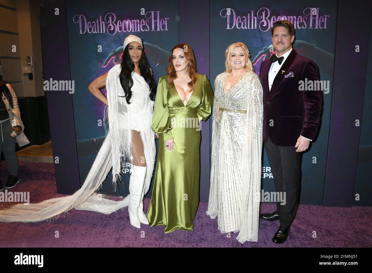 Ny. 21st Nov, 2024. Michelle Williams, Jennifer Simard, Megan Hilty ...