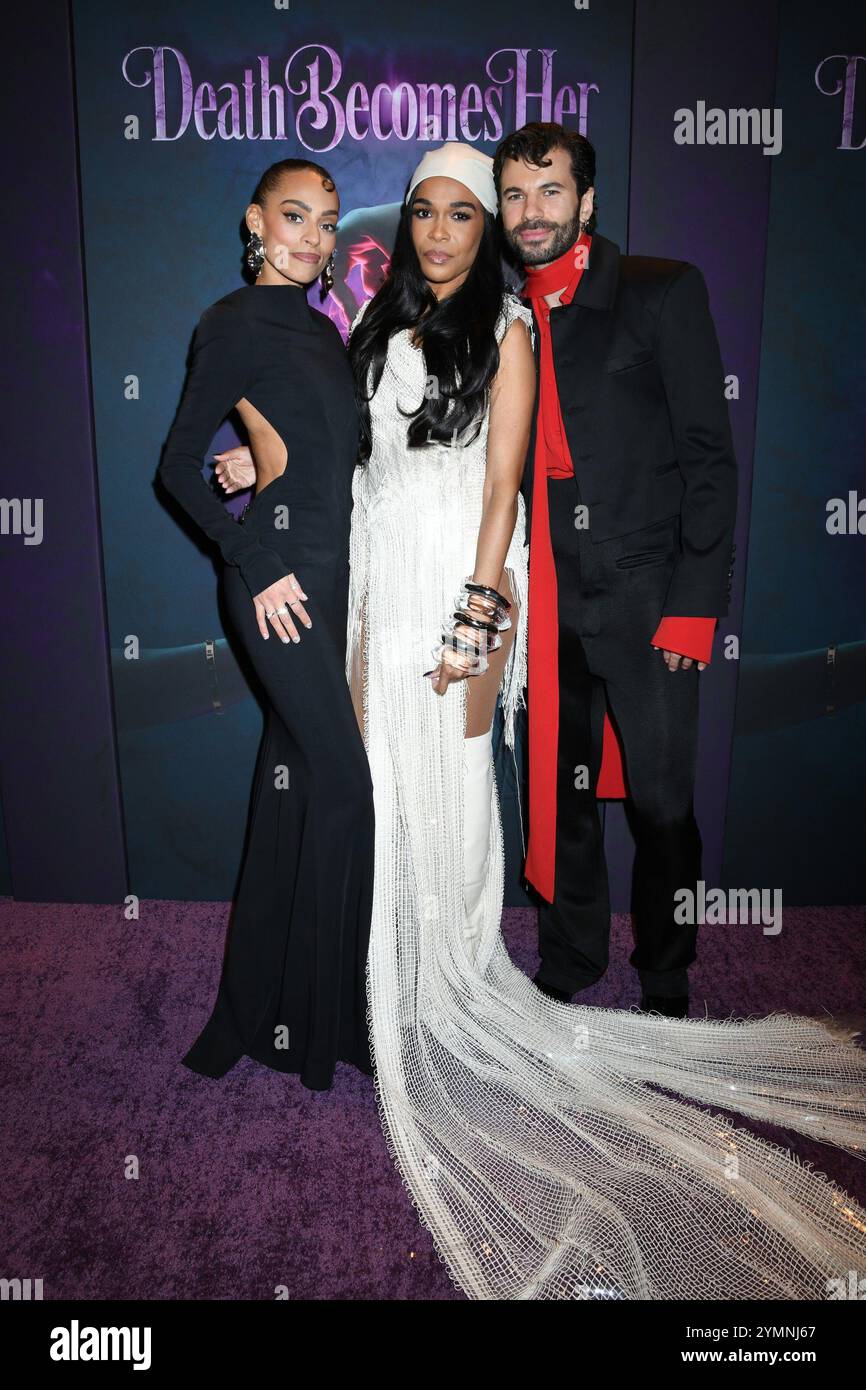 Ny. 21st Nov, 2024. Sarita Colon, Michelle Williams, Michael Graceffa ...