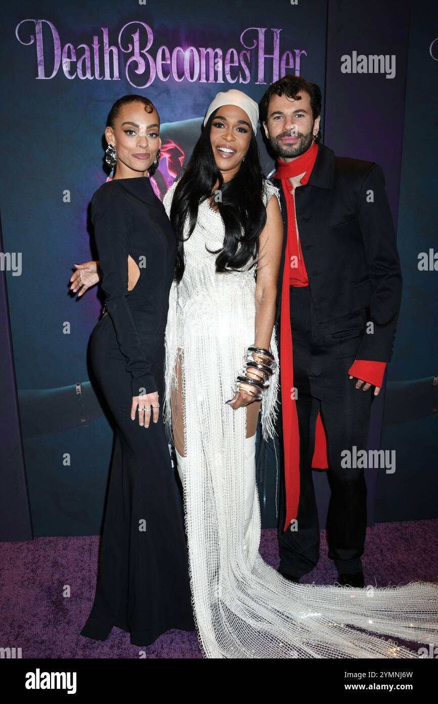 Ny. 21st Nov, 2024. Sarita Colon, Michelle Williams, Michael Graceffa ...