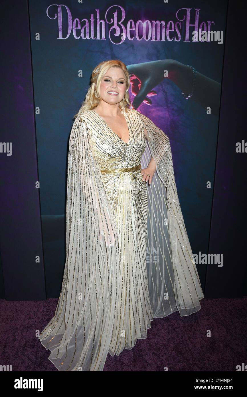Ny. 21st Nov, 2024. Megan Hilty at arrivals for DEATH BECOMES HER ...