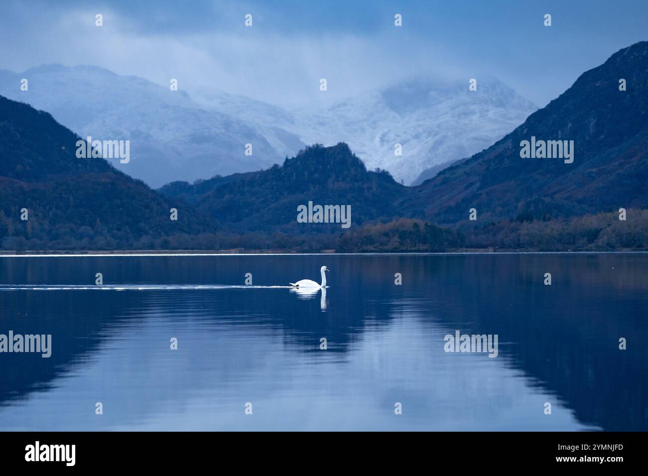 Derwentwater, Keswick, Lake District, England, UK. 22nd Nov, 2024. UK ...