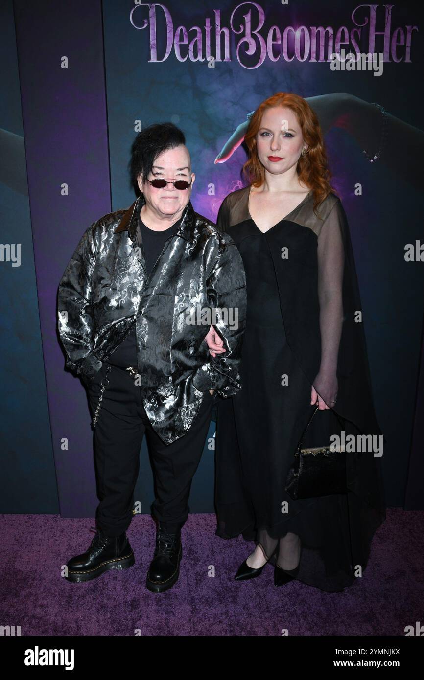 Ny. 21st Nov, 2024. Lea DeLaria, Dalia Gladstone at arrivals for DEATH ...