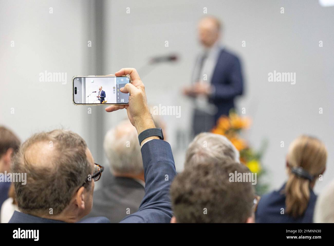ifo president Prof. Clemens Fuest at the Bavarian Banking Day 2024 on ...