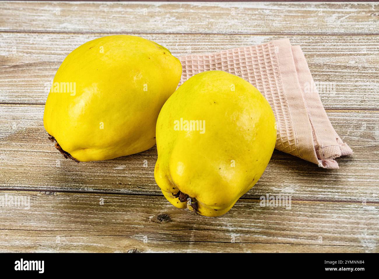 Ripe sweet fresh juicy quince fruit Stock Photo - Alamy