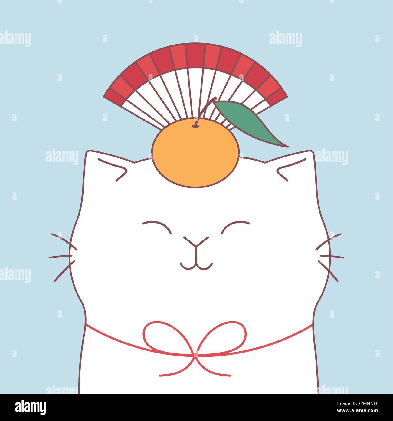 Kagamimochi Stock Vector Images - Alamy