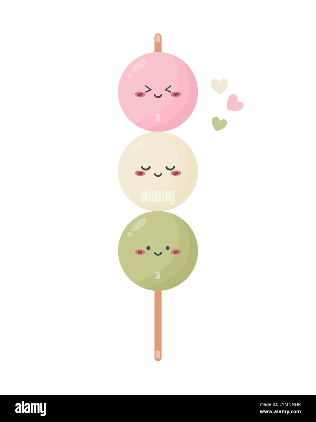 Hanami dango cartoon hi-res stock photography and images - Alamy