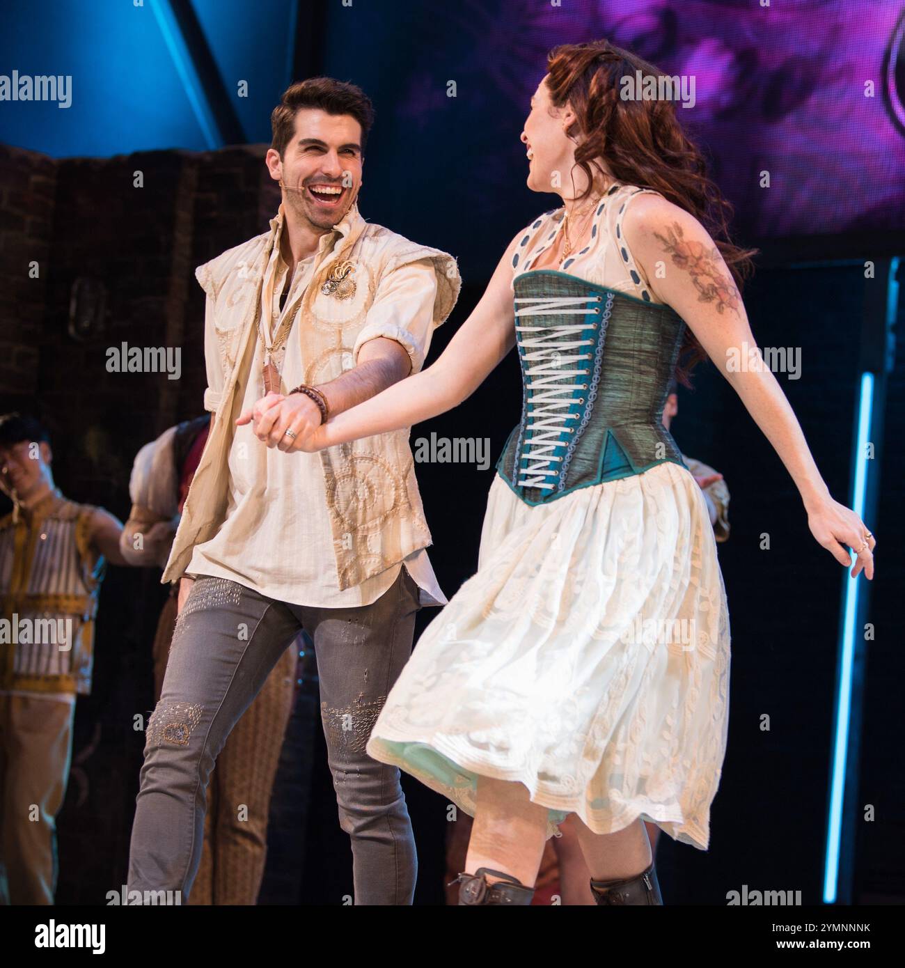 Ny. 21st Nov, 2024. Daniel Assetta, Alison Luff on stage for & JULIET ...