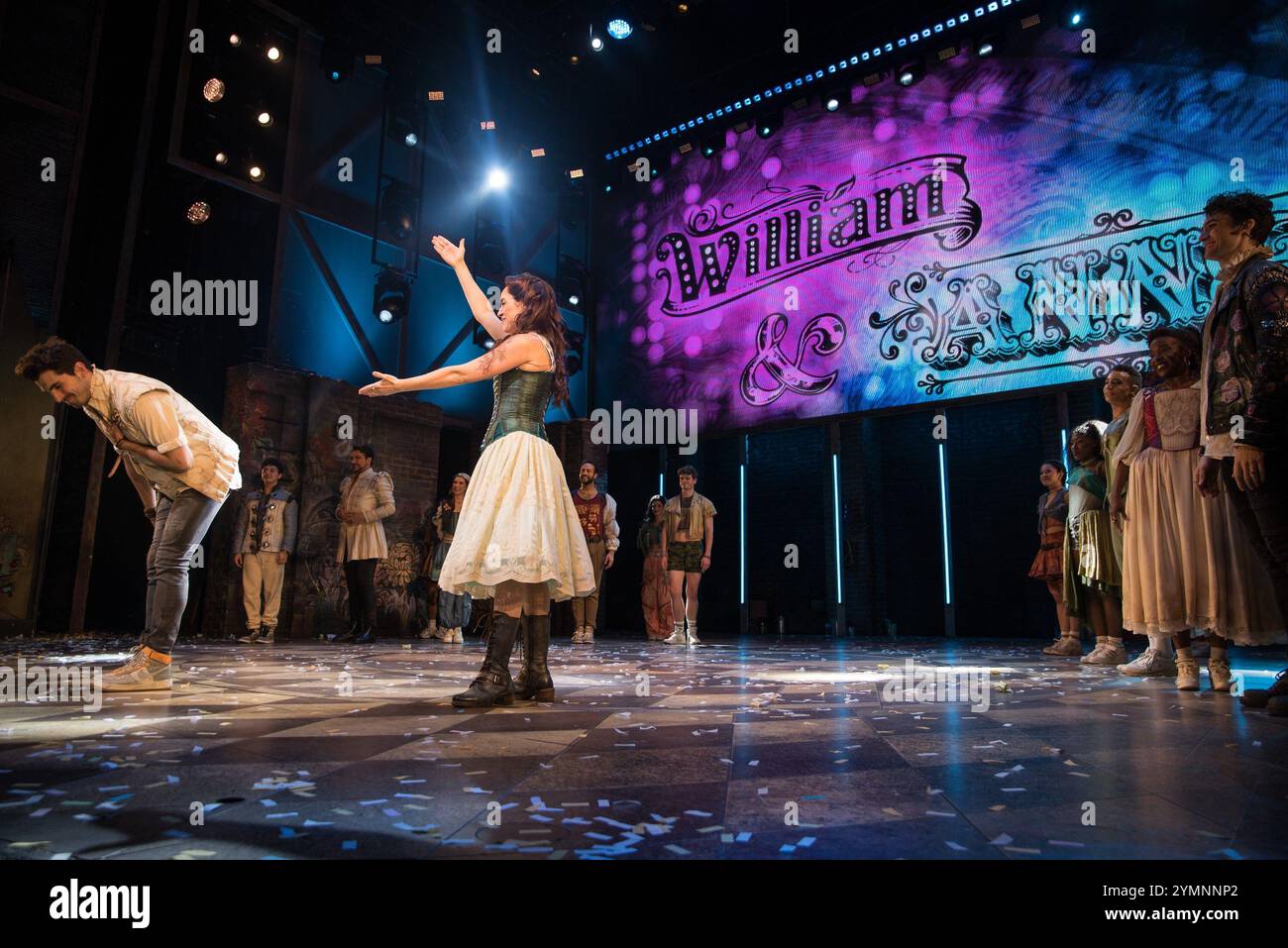 Ny. 21st Nov, 2024. Daniel Assetta, Alison Luff on stage for & JULIET ...