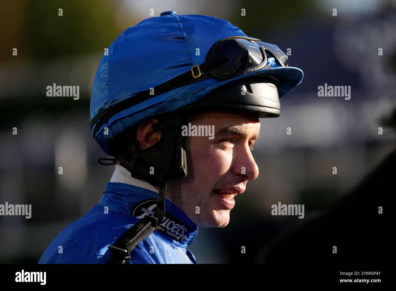 Jockey Charlie Deutsch at Ascot Racecourse. Picture date: Friday ...