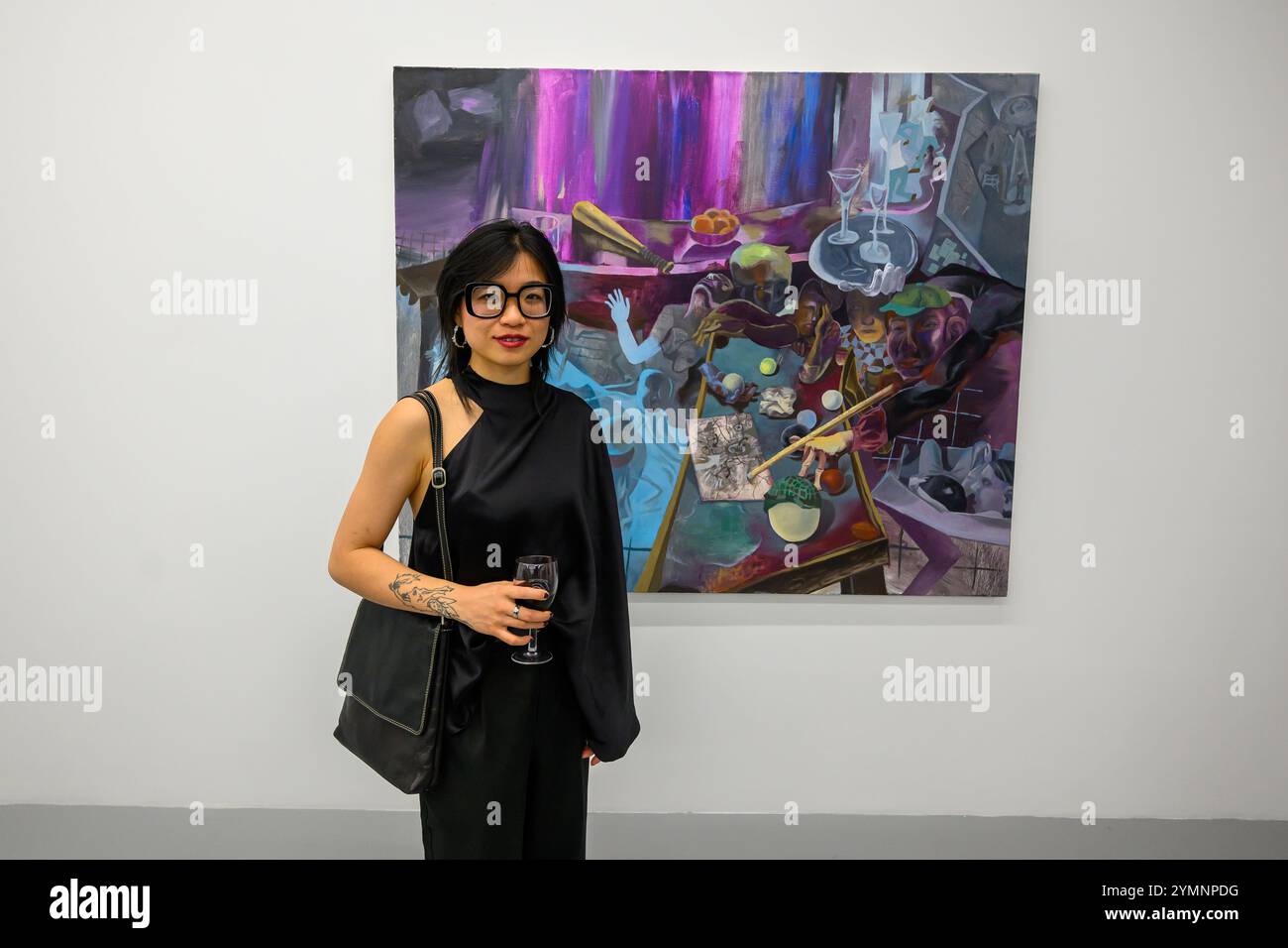 London, UK, 20th November 2024, Chinese American artist Rachel Zhang ...