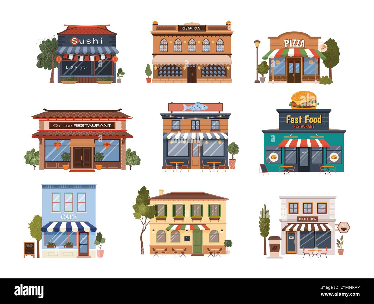 Building modern culture center Cut Out Stock Images & Pictures - Alamy