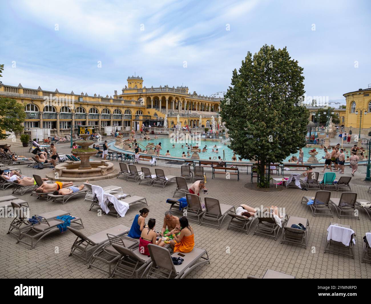 Architectural Thermal Marvel in Budapest, The Széchenyi Baths - Hungary ...