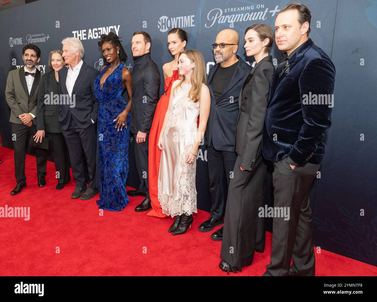 New York, United States. 21st Nov, 2024. Reza Brojerdi, Harriet Sansom ...