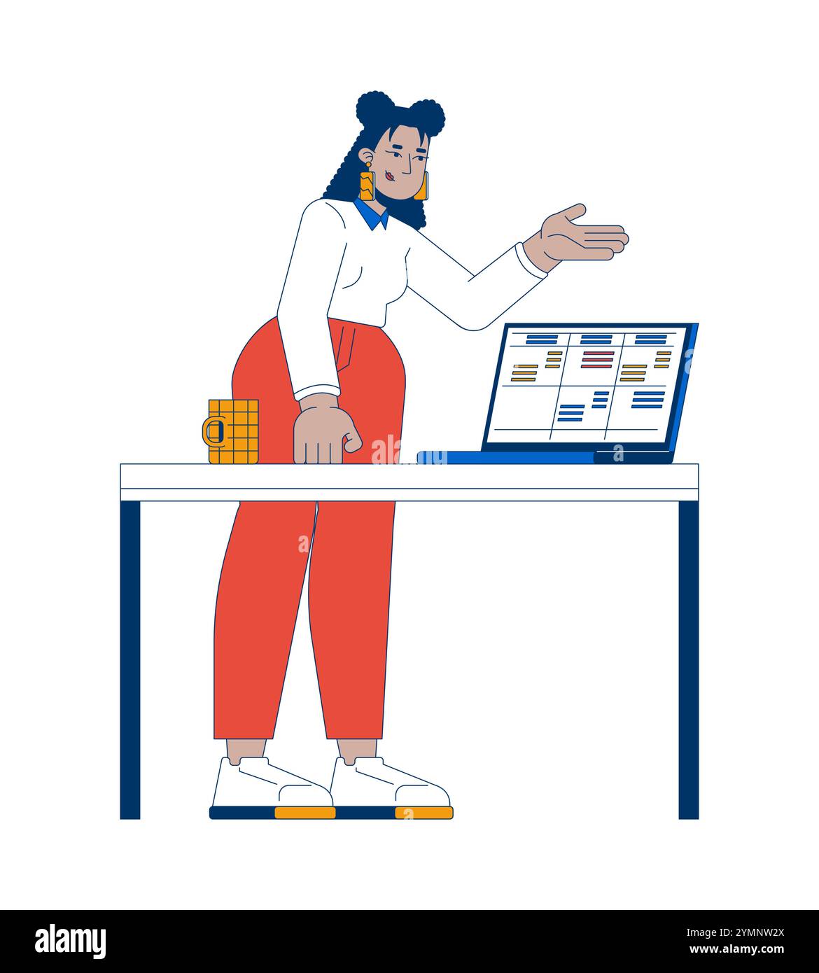 Adult latina Stock Vector Images - Alamy