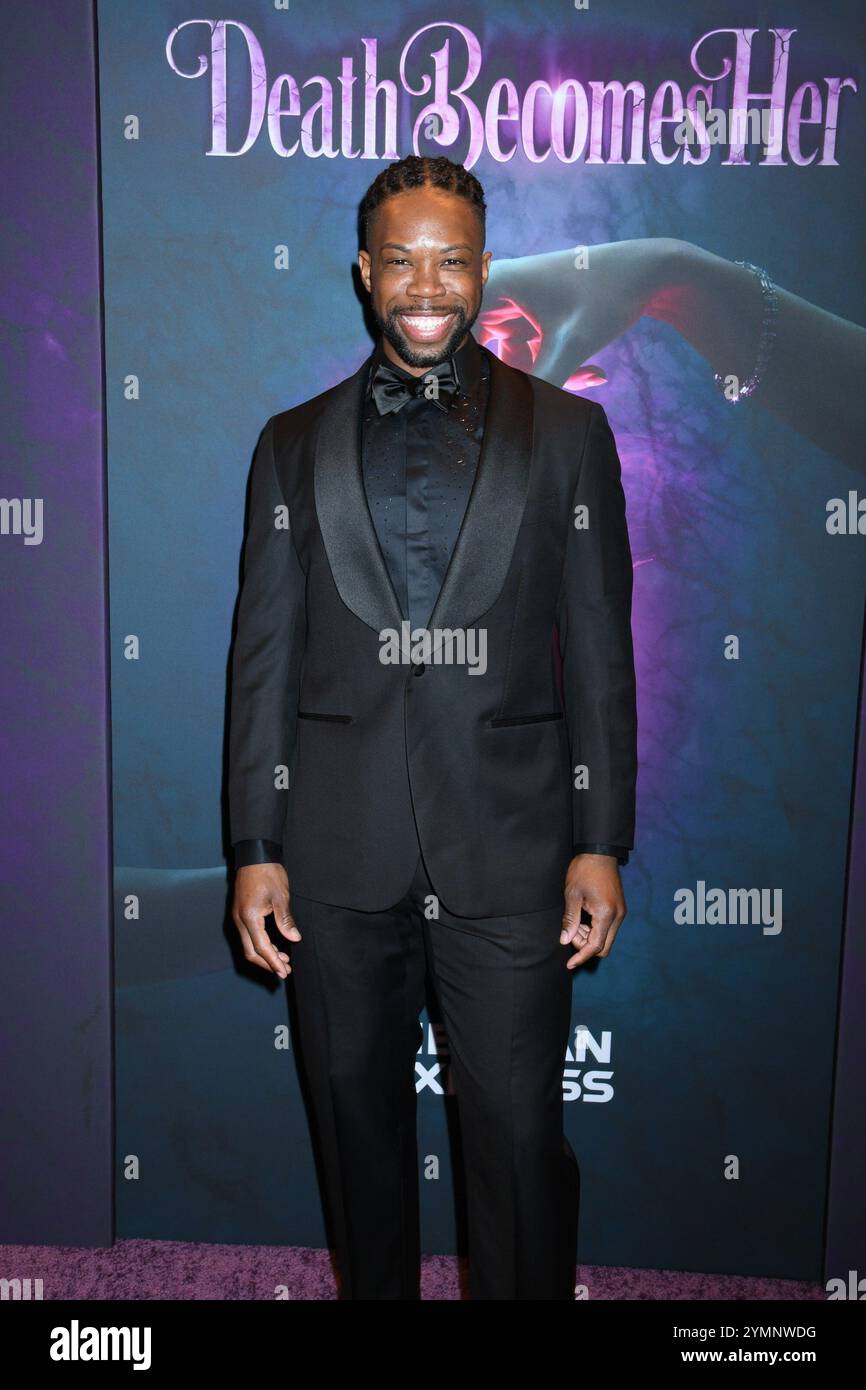 Ny. 21st Nov, 2024. Sir Brock Warren at arrivals for DEATH BECOMES HER ...