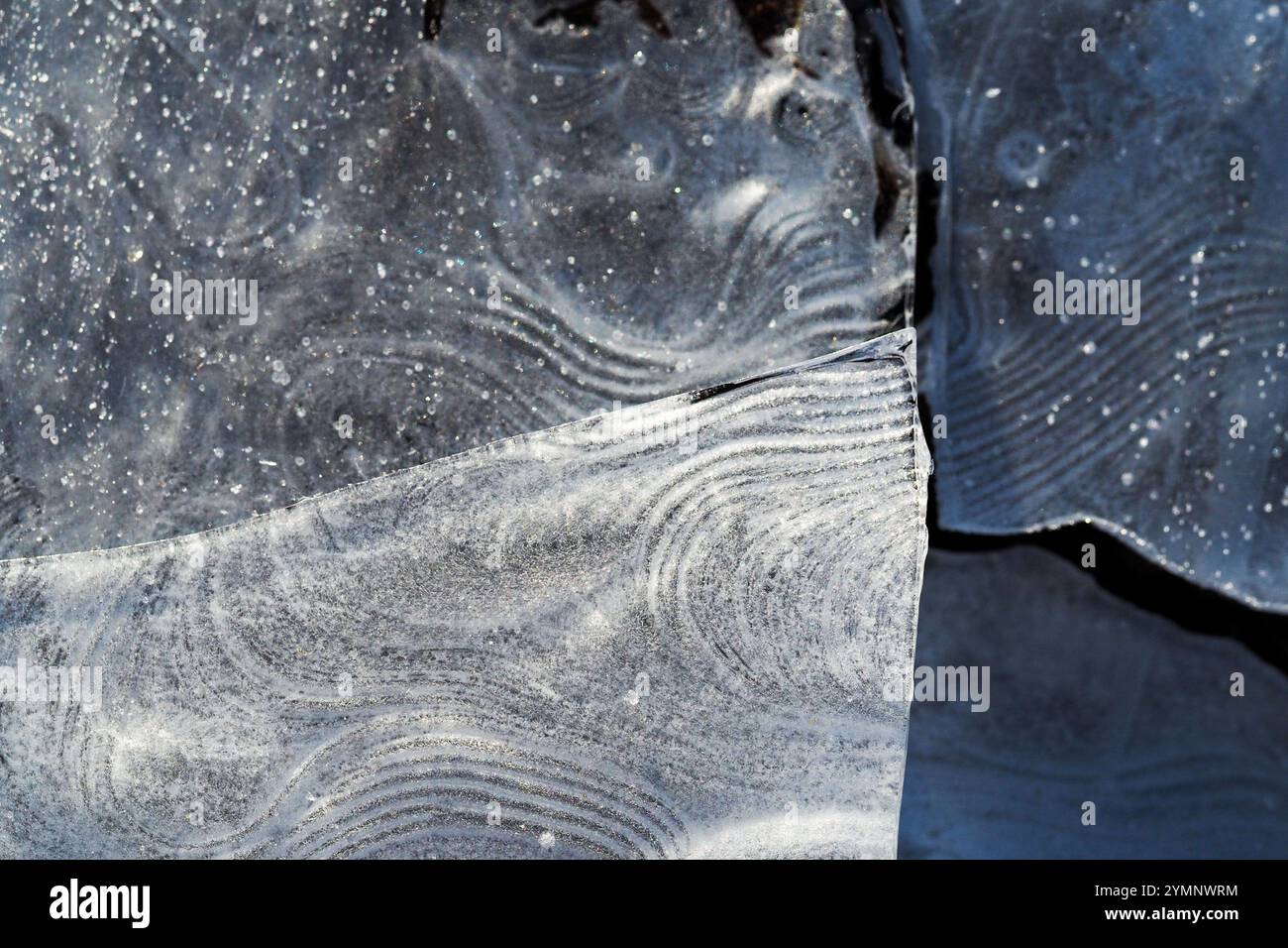 Frozen German Landscape with stunning ice sculptures and artistic ...