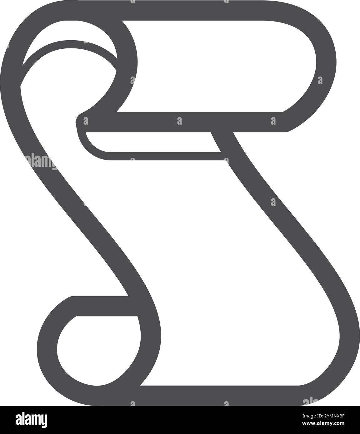 Paper scroll Black and White Stock Photos & Images - Alamy