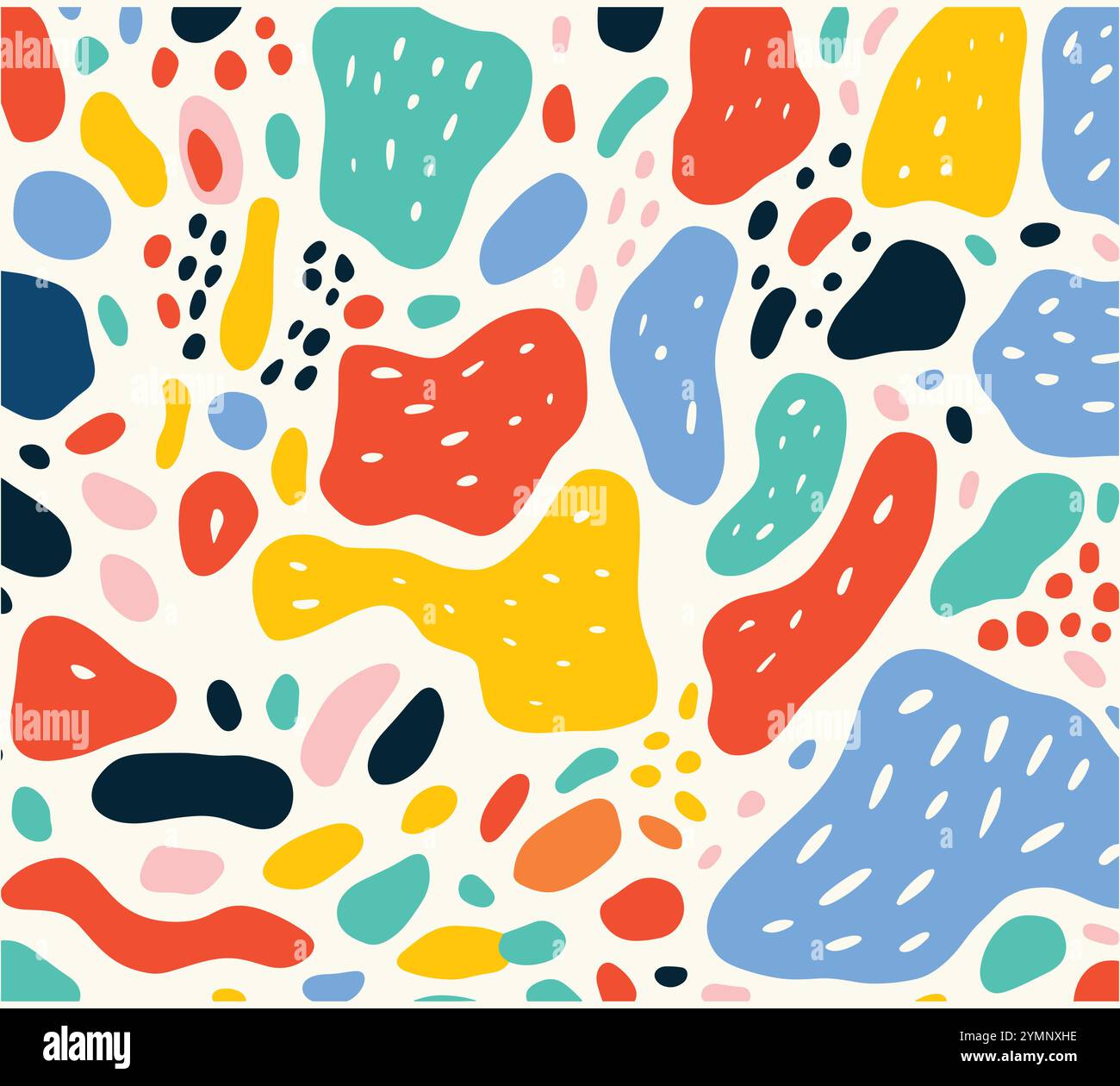 Bold shapes in art Stock Vector Images - Alamy