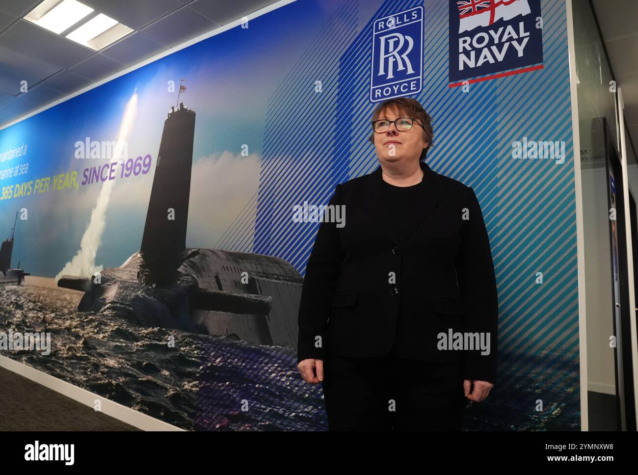 Minister for Defence Procurement and Industry, Maria Eagle, during a ...