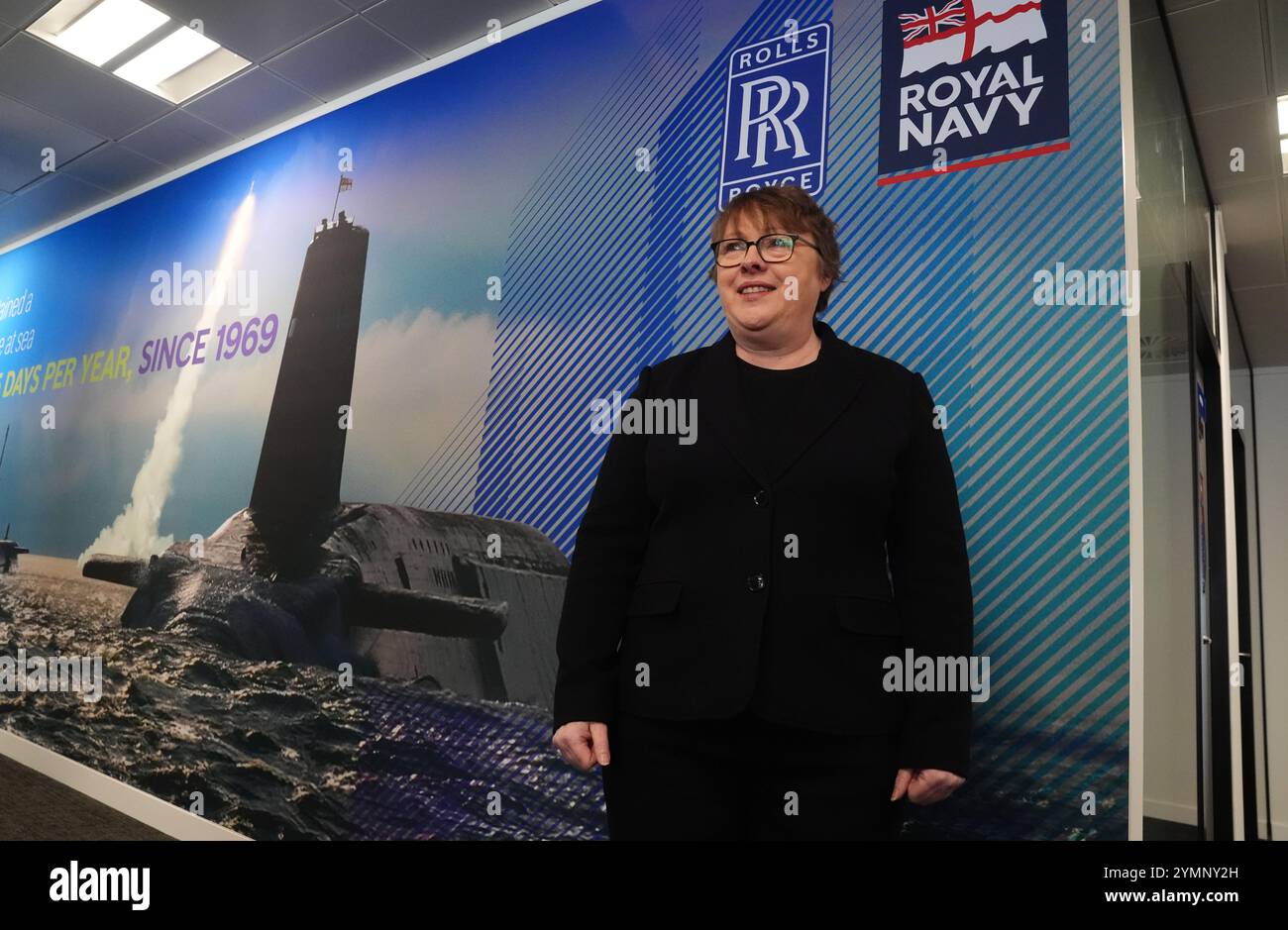 Minister for Defence Procurement and Industry, Maria Eagle, during a ...