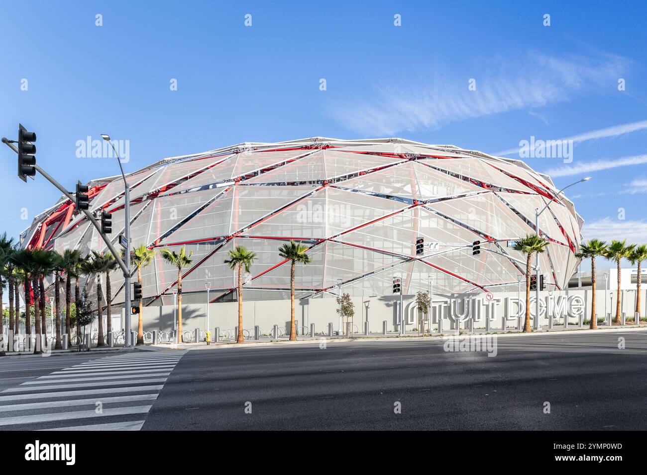 The Intuit Dome is an indoor arena hosting sports, concerts, and events ...