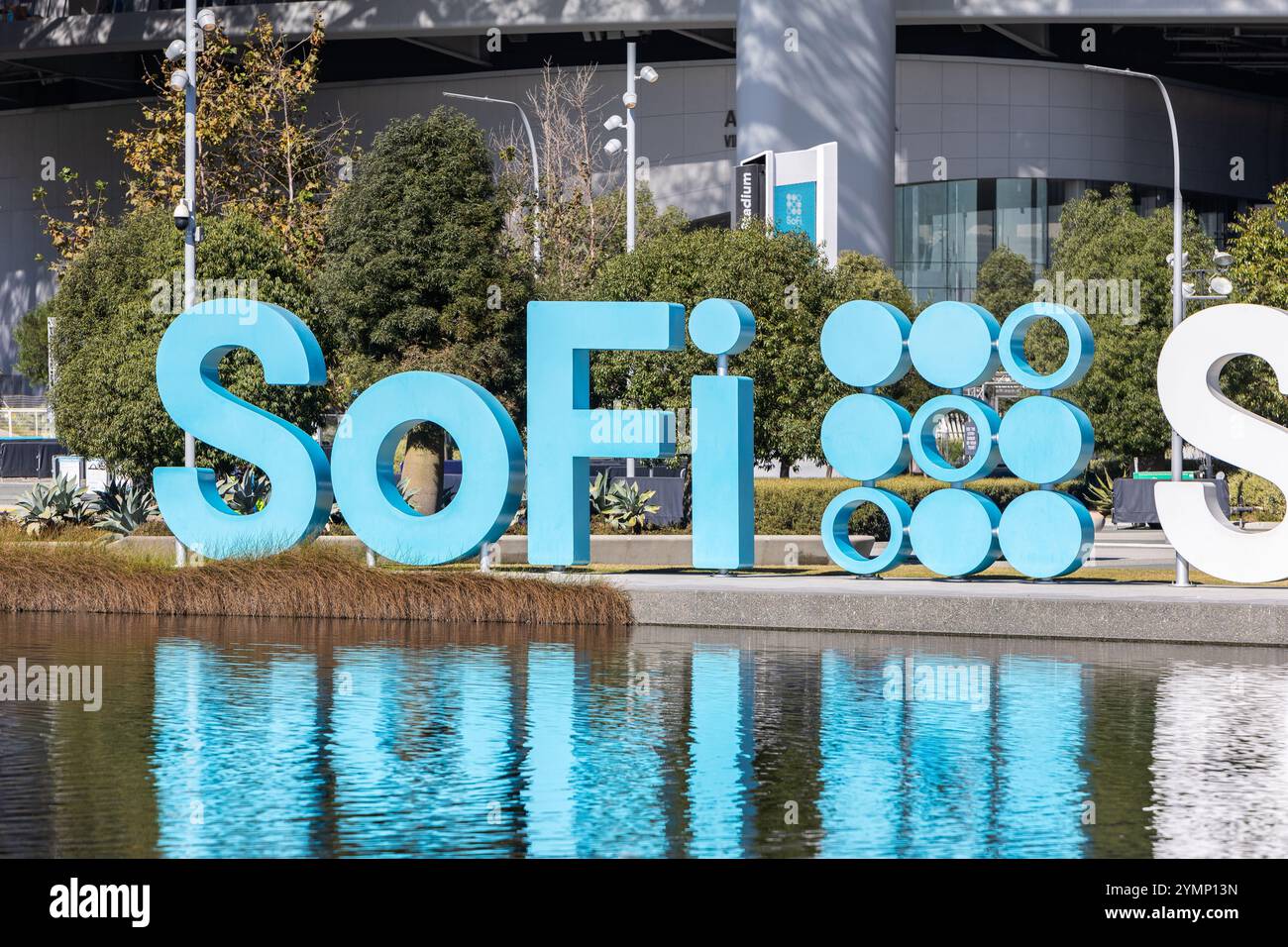 Sofi Stadium is home to the NFL Los Angles Rams and Chargers. The state ...