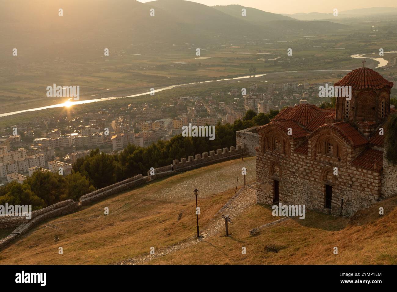 The Church of the Holy Trinity, Berat Castle, Berat, Albania Stock ...