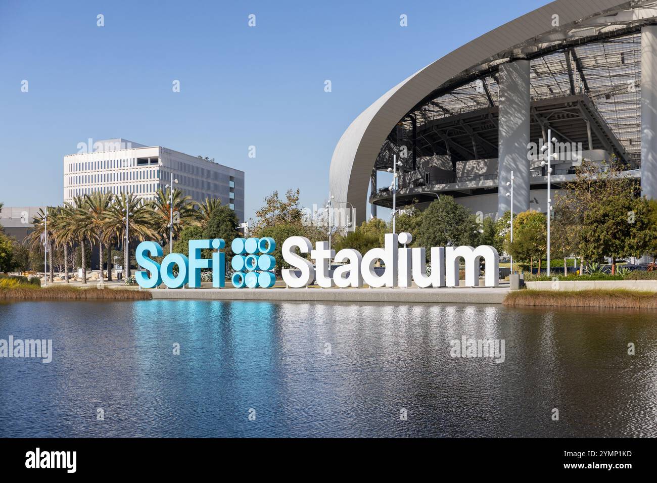 Sofi Stadium is home to the NFL Los Angeles Rams and Chargers. The ...