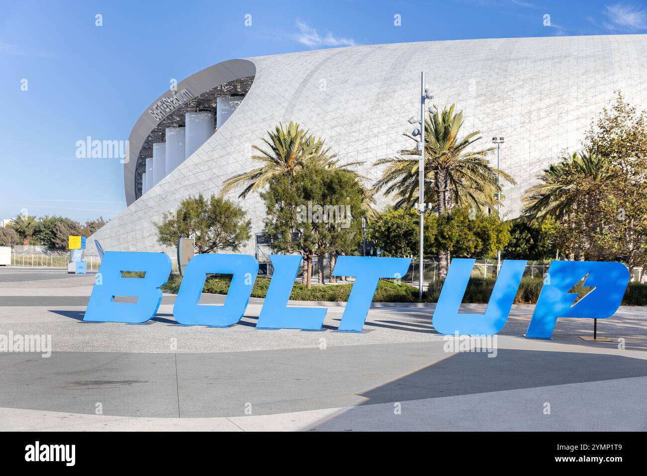 Hollywood park sofi stadium hi-res stock photography and images - Alamy