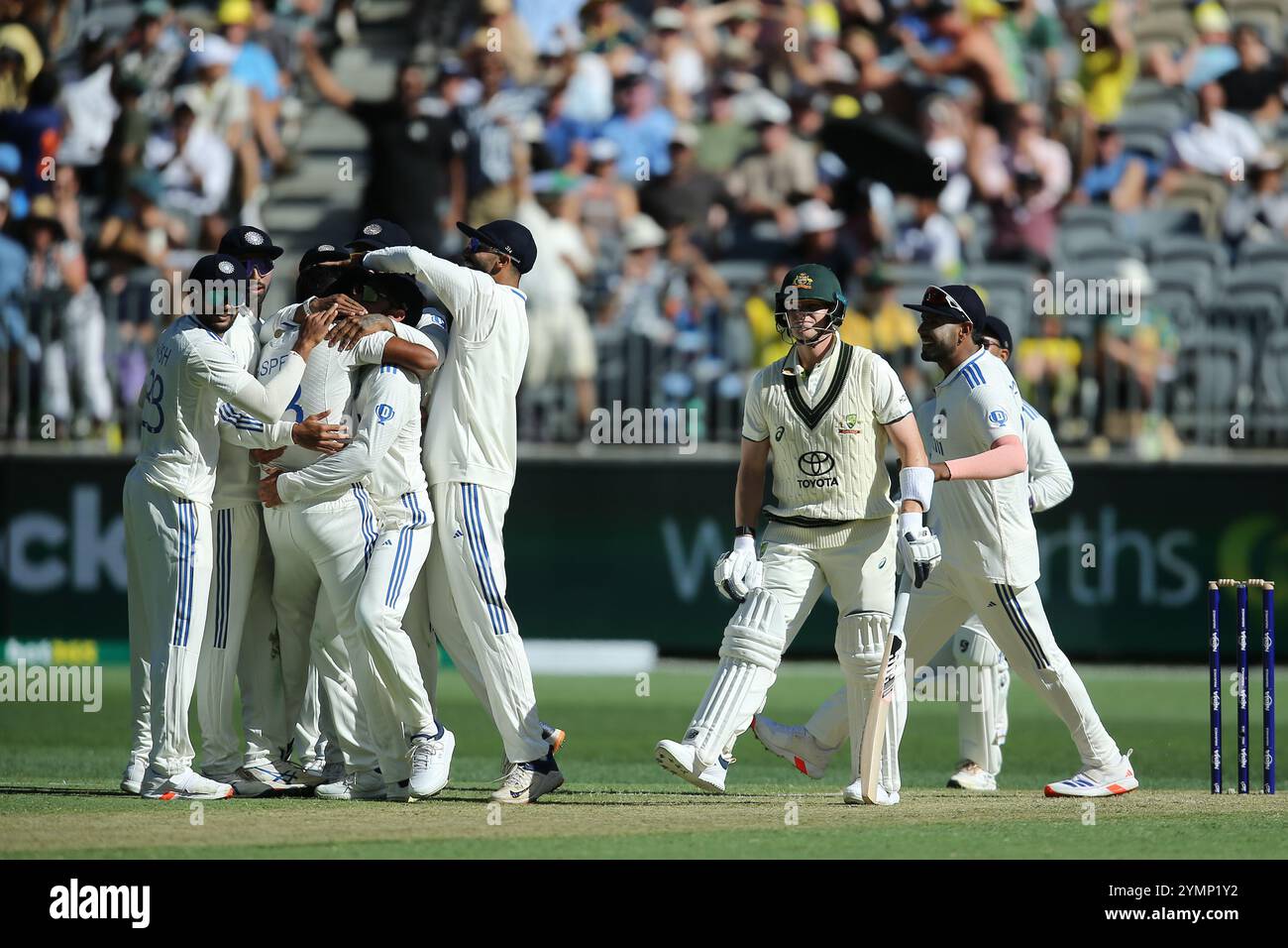 22nd November 2024, Perth Stadium, Perth, Australia; International Test ...