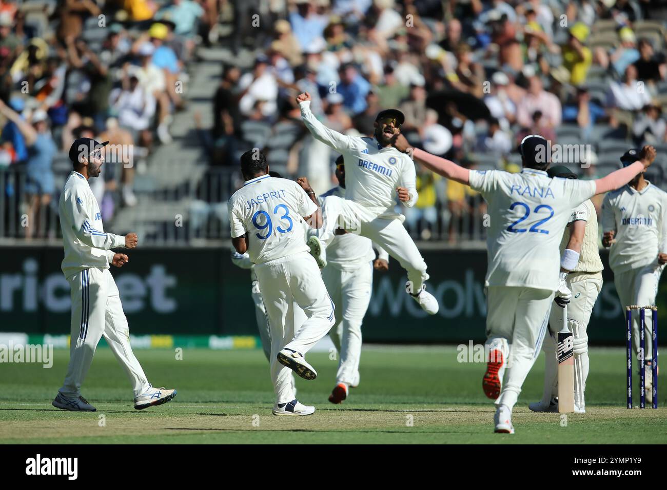 22nd November 2024, Perth Stadium, Perth, Australia; International Test ...