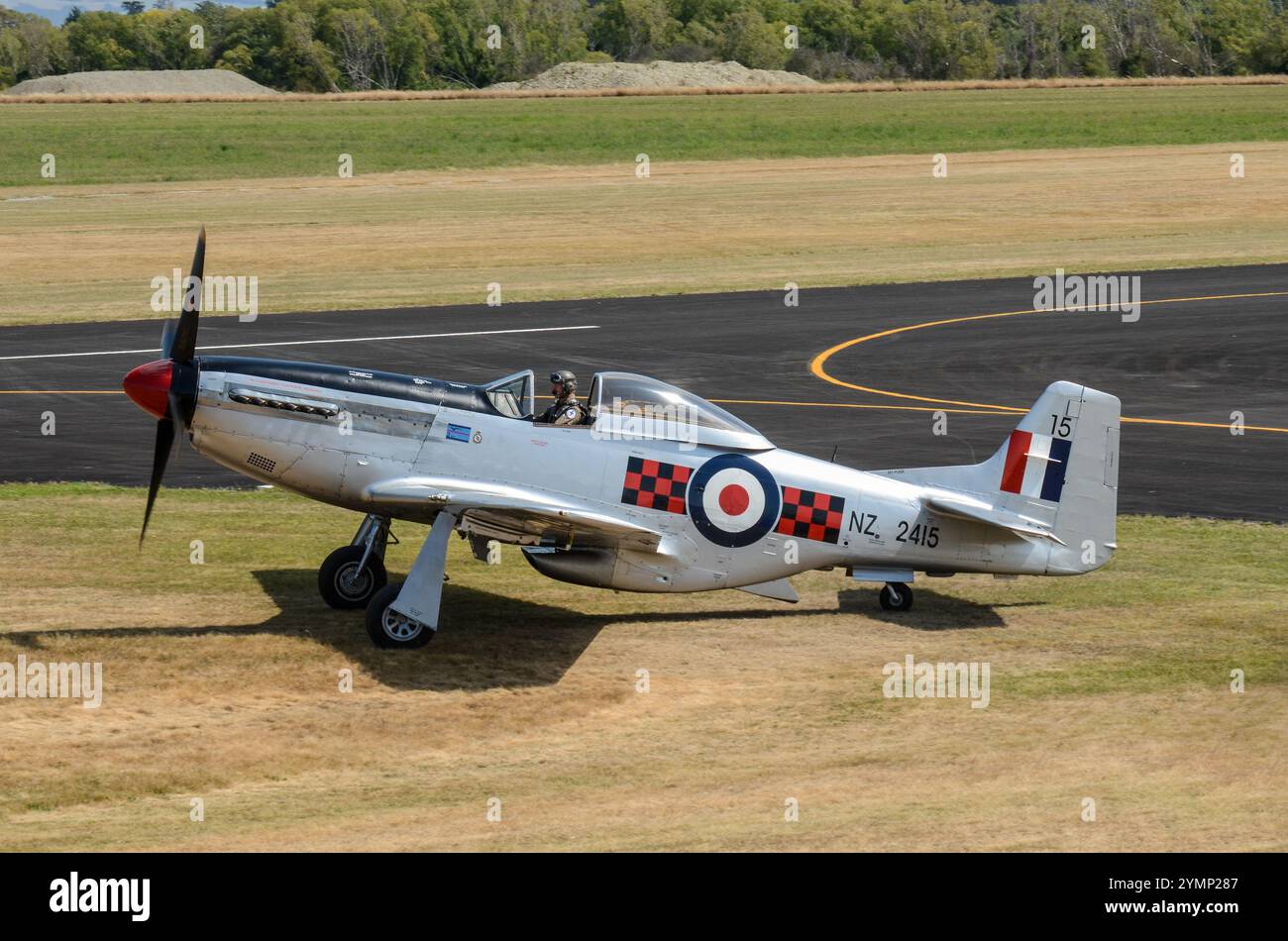 North American P-51 Mustang Second World War fighter plane at Wings ...