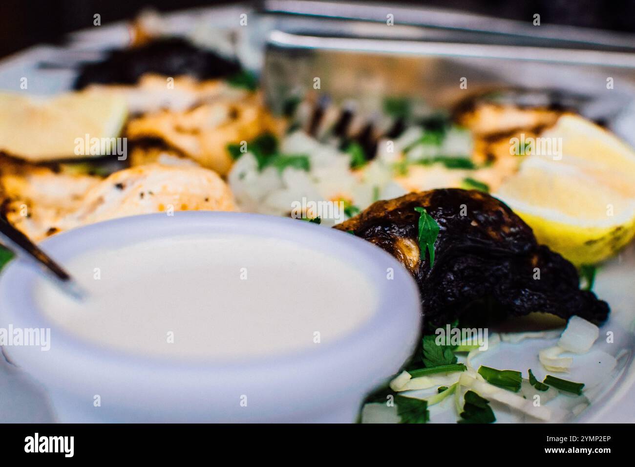 traditional food of Cyprus in a restaurant Stock Photo - Alamy