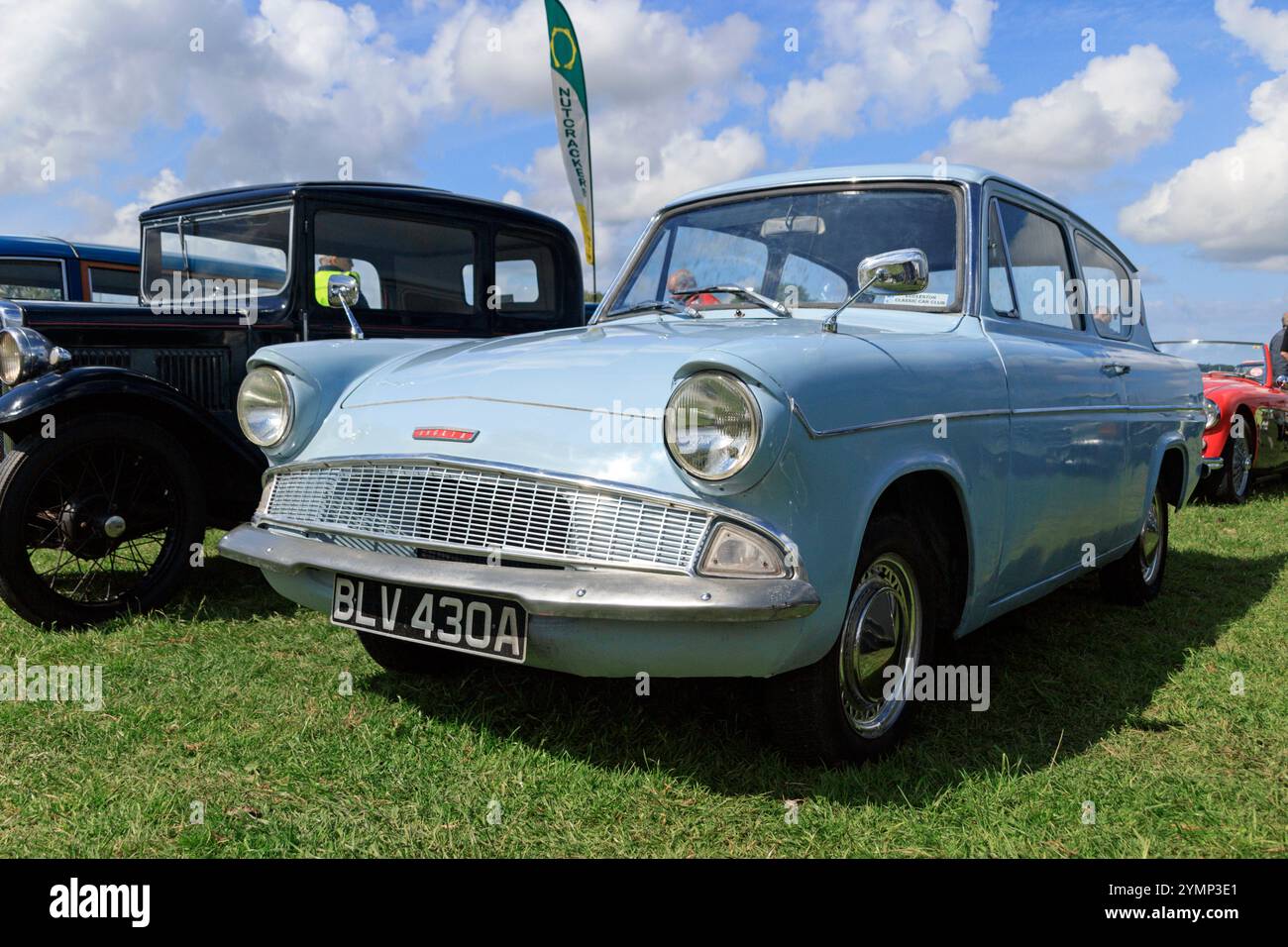 Ford Anglia 105E. Heskin Steam Rally 2017 Stock Photo - Alamy