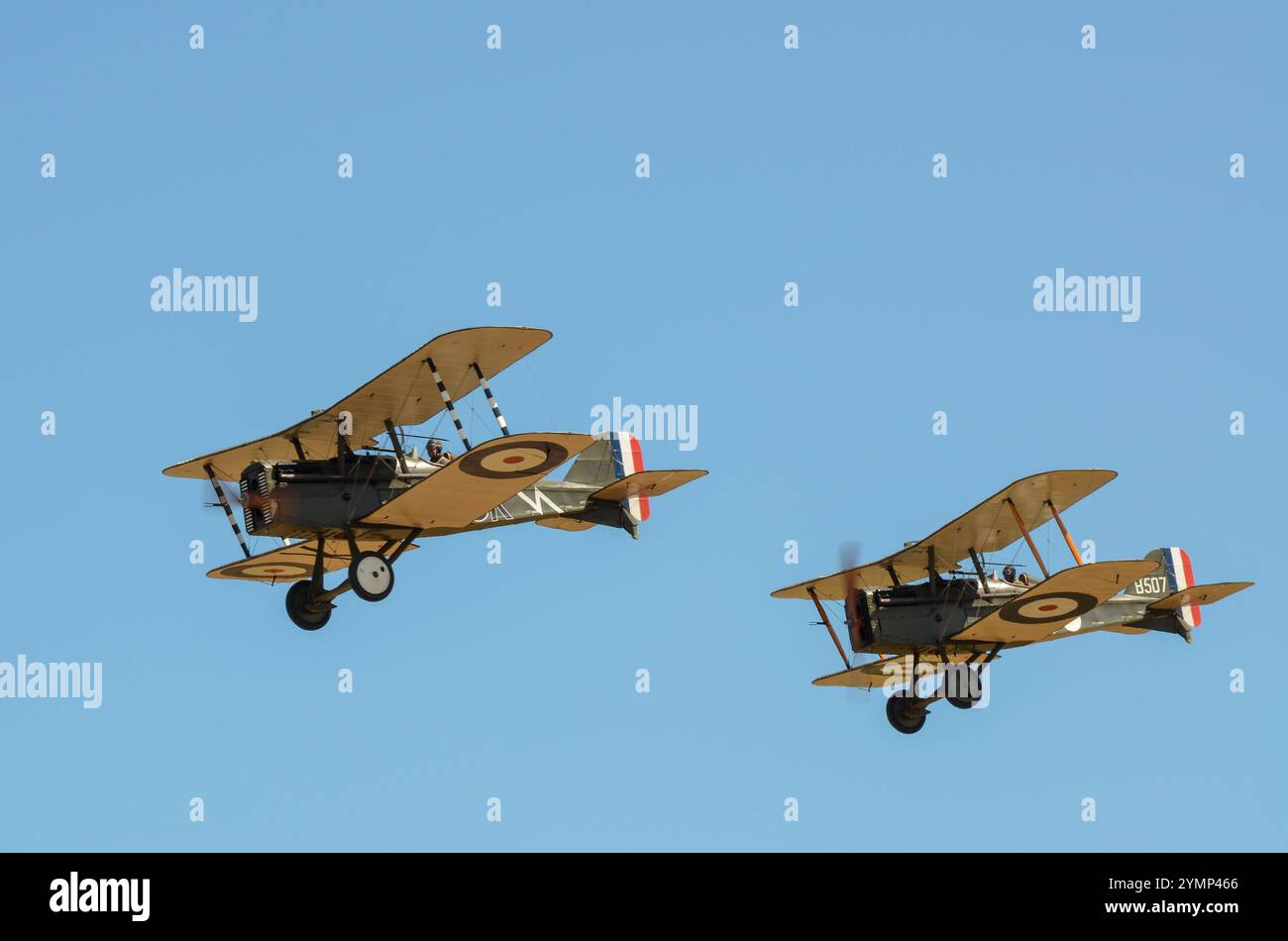 Royal Aircraft Factory S.E.5a First World War replica biplane fighters ...