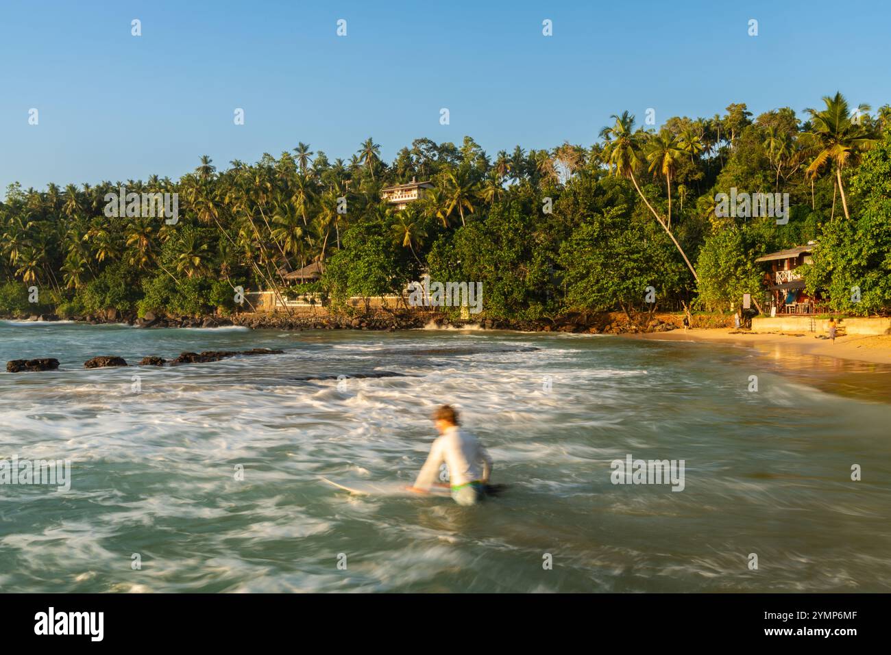 Mirissa beach, Mirissa, South coast, Sri Lanka Stock Photo - Alamy