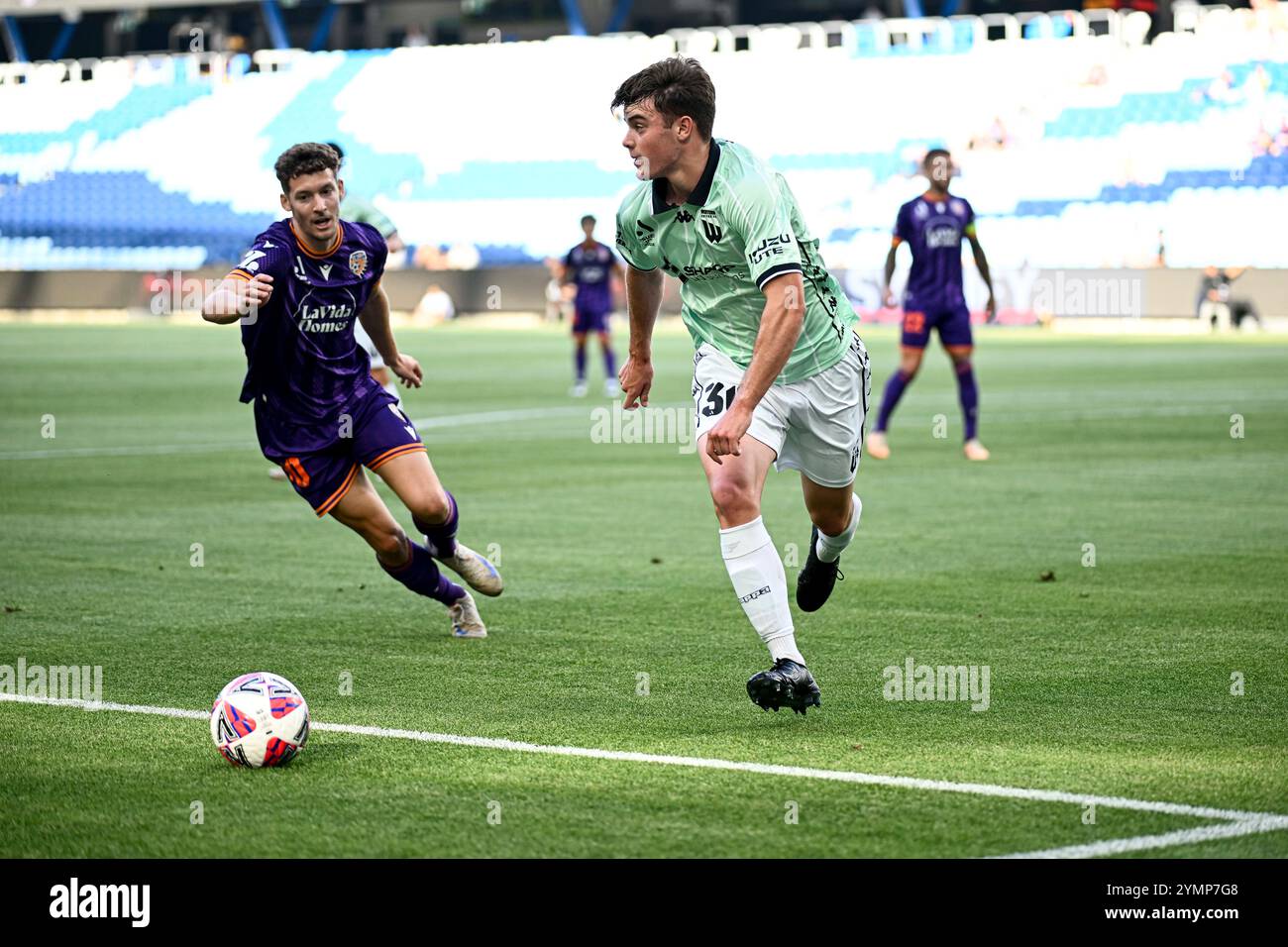 22nd November 2024; Allianz Stadium, Sydney, NSW, Australia: A-League Football, Perth Glory ...