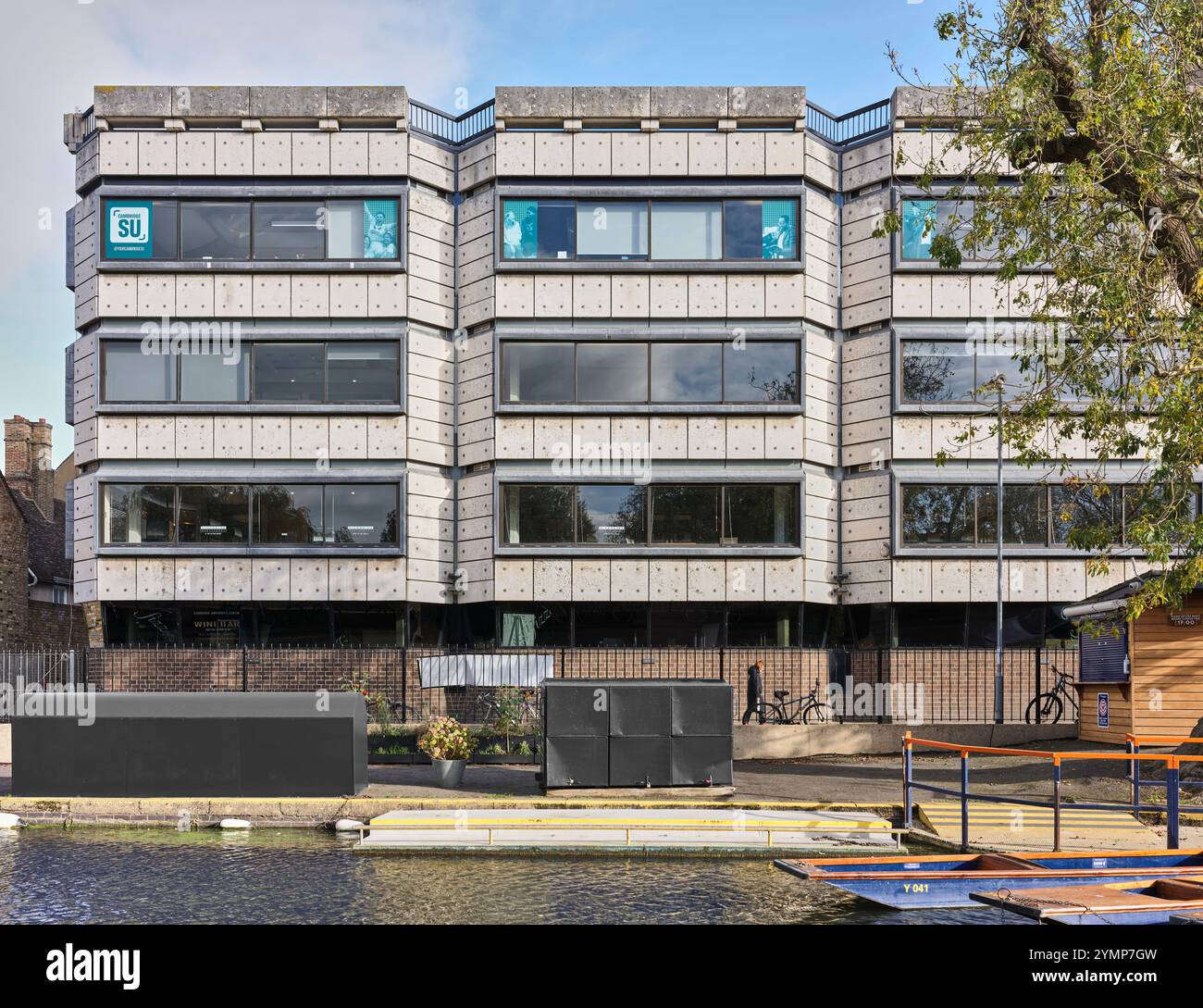 University Centre (grad pad), Cambridge University, England Stock Photo ...