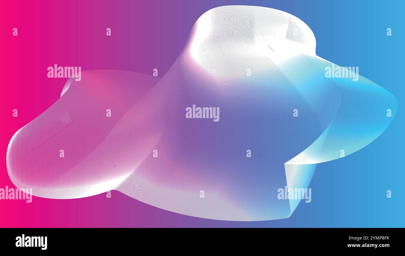 Neon wave lines Stock Vector Images - Alamy