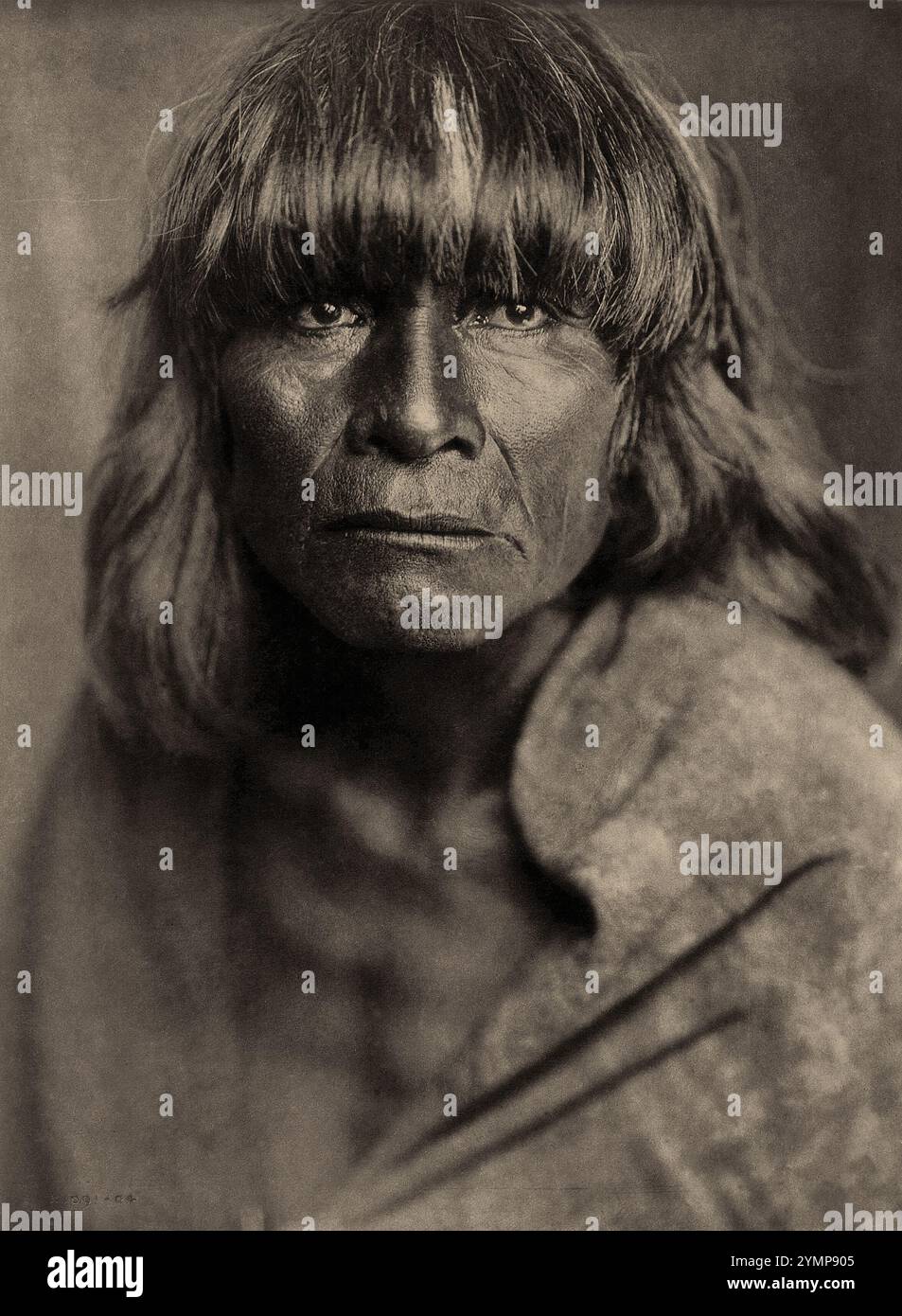 A Hopi Man, 1921. Vintage American First Nations photograph, by Edward ...