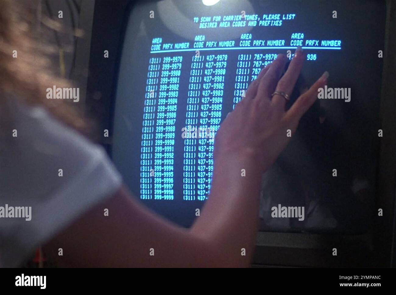 WARGAMES 1983 MGM film Stock Photo - Alamy